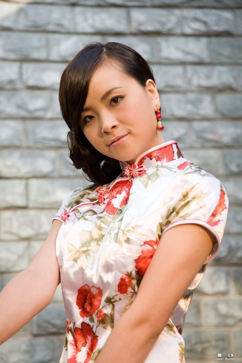 亚裔旗袍模特katy au大尺度人体【26p】 -6park.com