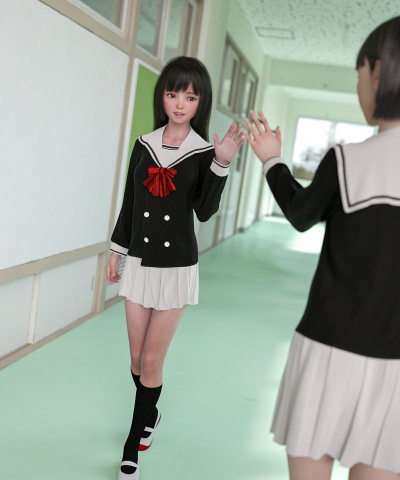 【3D】十六岁少女的露出调教 - cool18.com